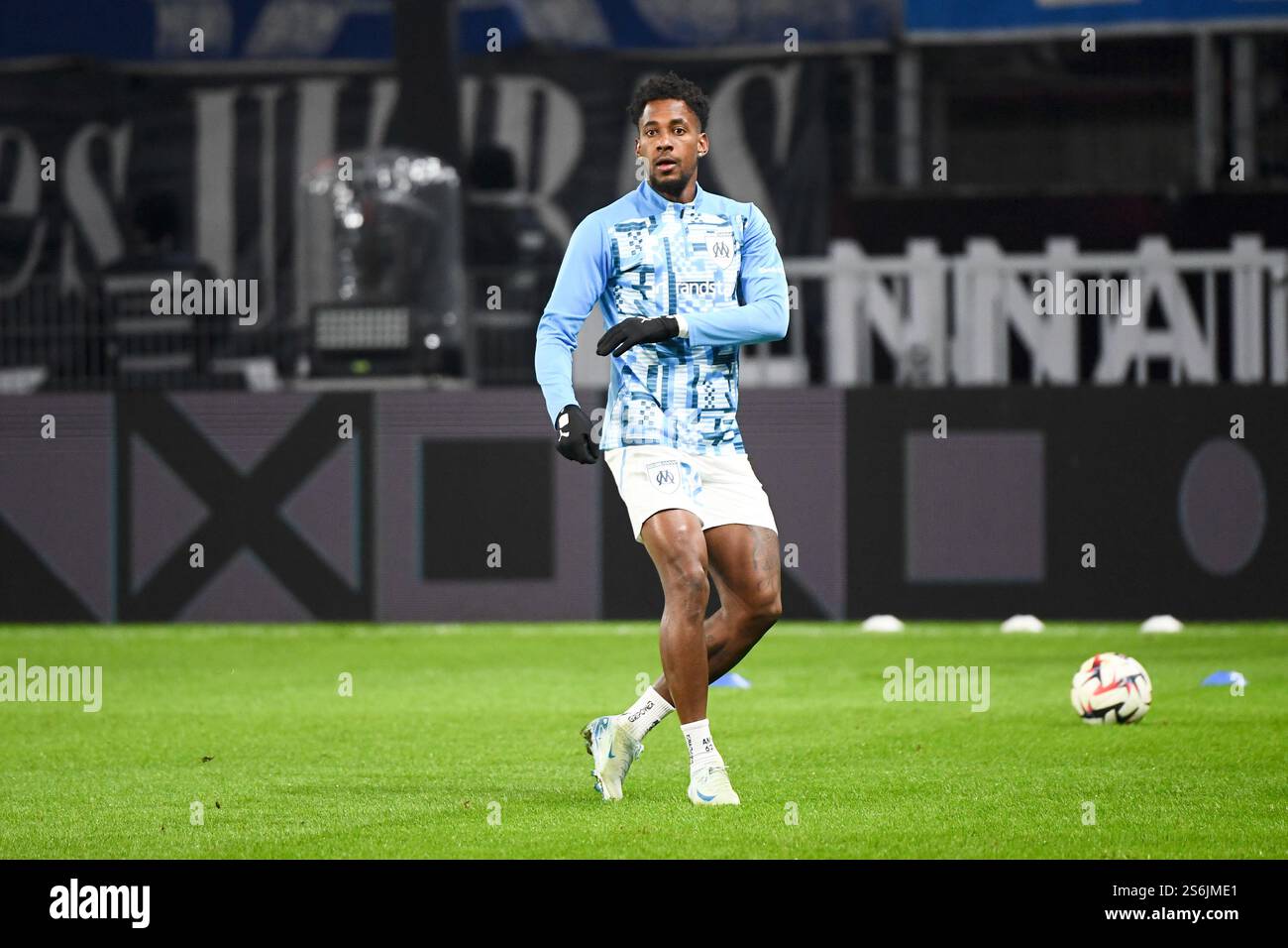 62 Amir MURILLO (om) during the Ligue 1 McDonald's match between Rennes ...