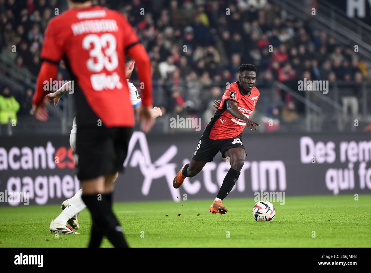 06 Azor MATUSIWA (srfc) during the Ligue 1 McDonald's match between ...