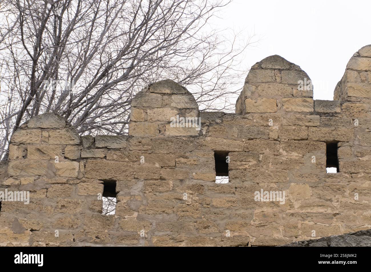 Cold mood of Baku. Baku, Azerbaijan. January 12, 2025 Stock Photo - Alamy