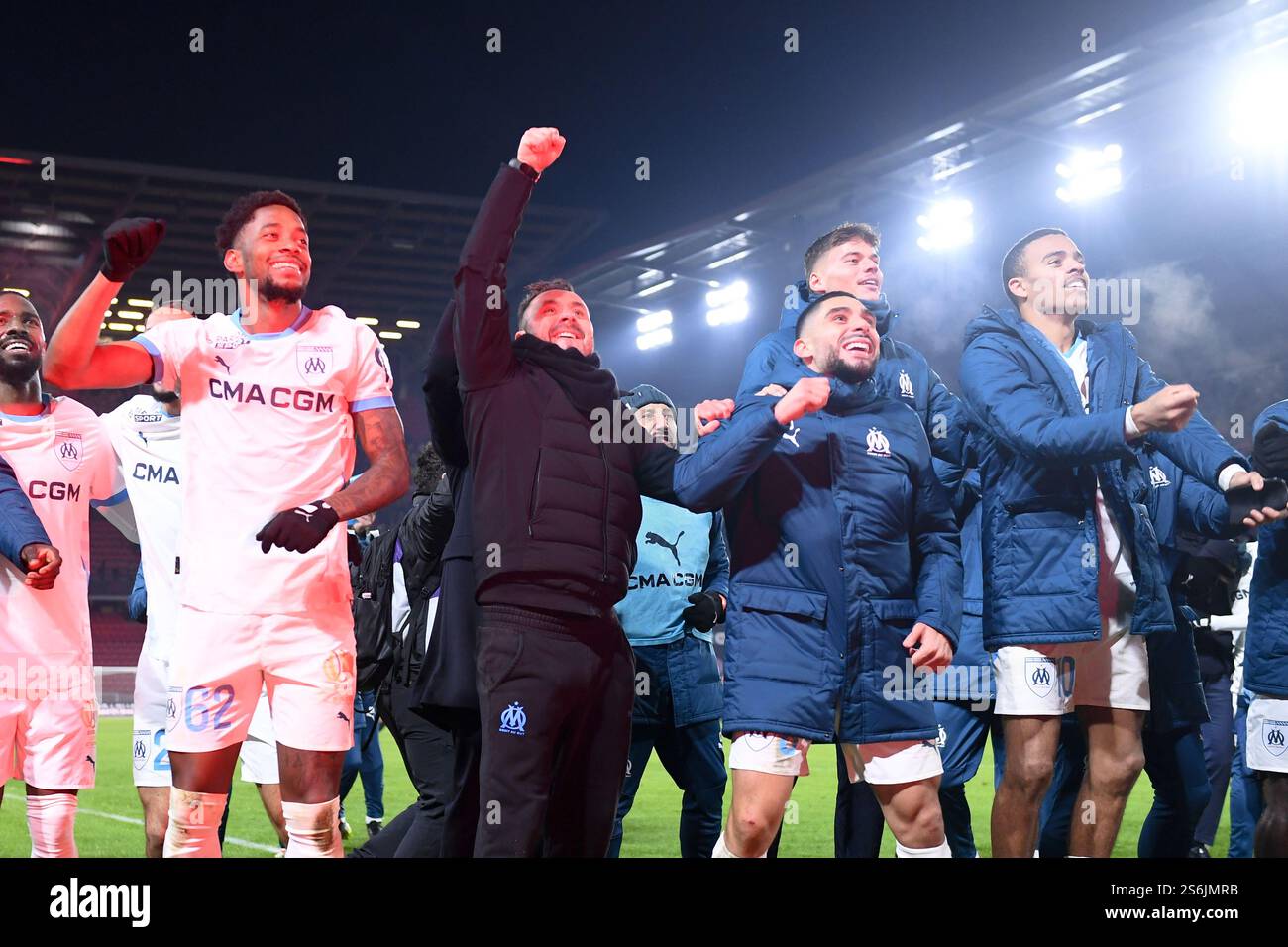 62 Amir MURILLO (om) - Roberto DE ZERBI (Entraineur Marseille OM) - 08 ...