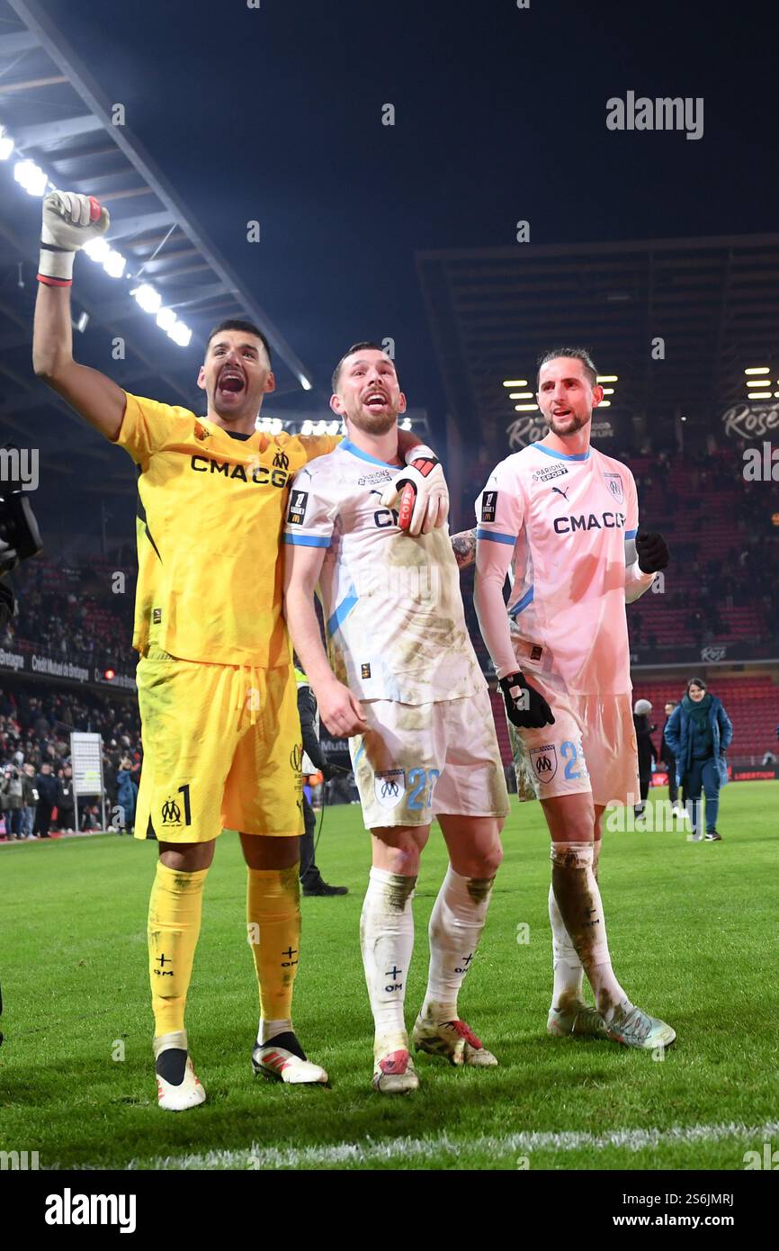 01 Geronimo RULLI (om) - 23 Pierre-Emile HOJBJERG (om) - 25 Adrien ...