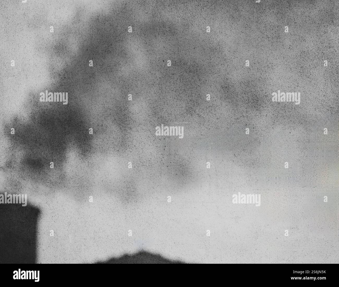 Shadow Reflection of Chimney Smoke: Abstract Air Pollution Imagery ...
