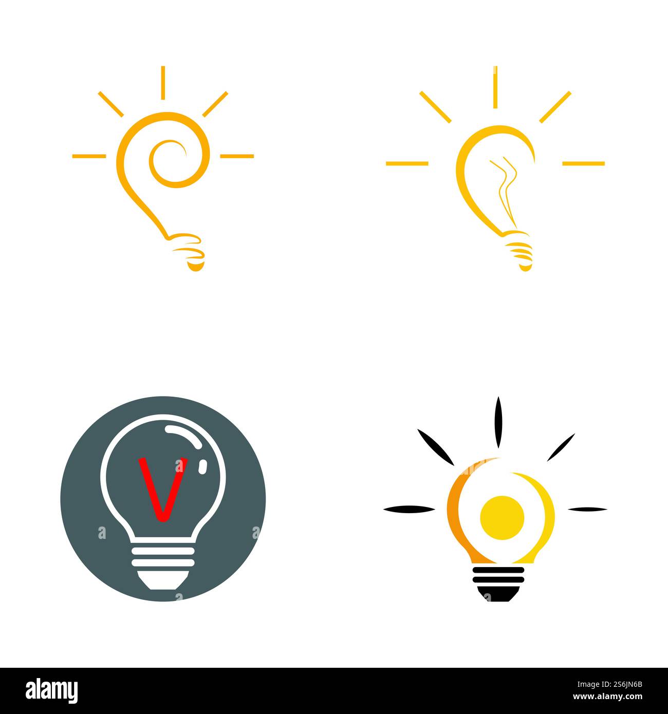 light bulb symbol vector design illustration Stock Vector Image & Art ...