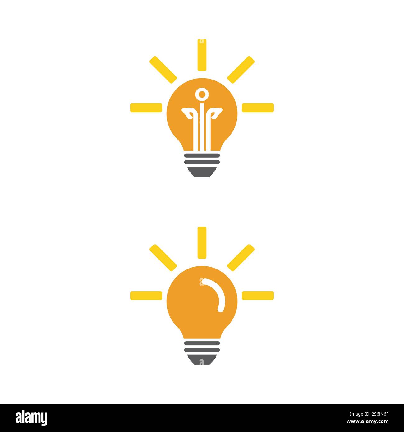 light bulb symbol vector design illustration Stock Vector Image & Art ...