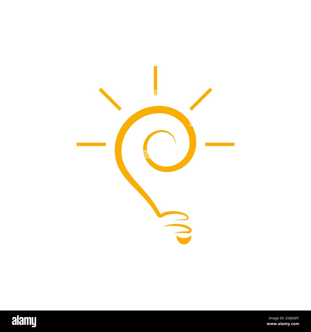 light bulb symbol vector design illustration Stock Vector Image & Art ...