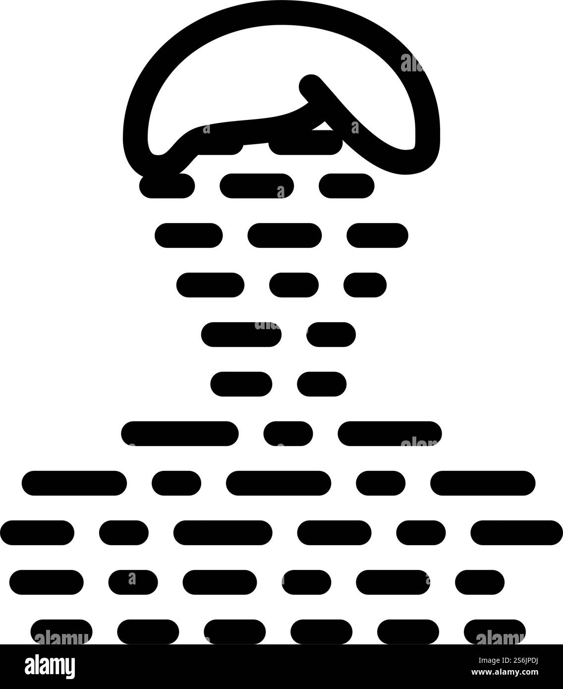 client digital portrait kyc line icon vector. client digital portrait ...