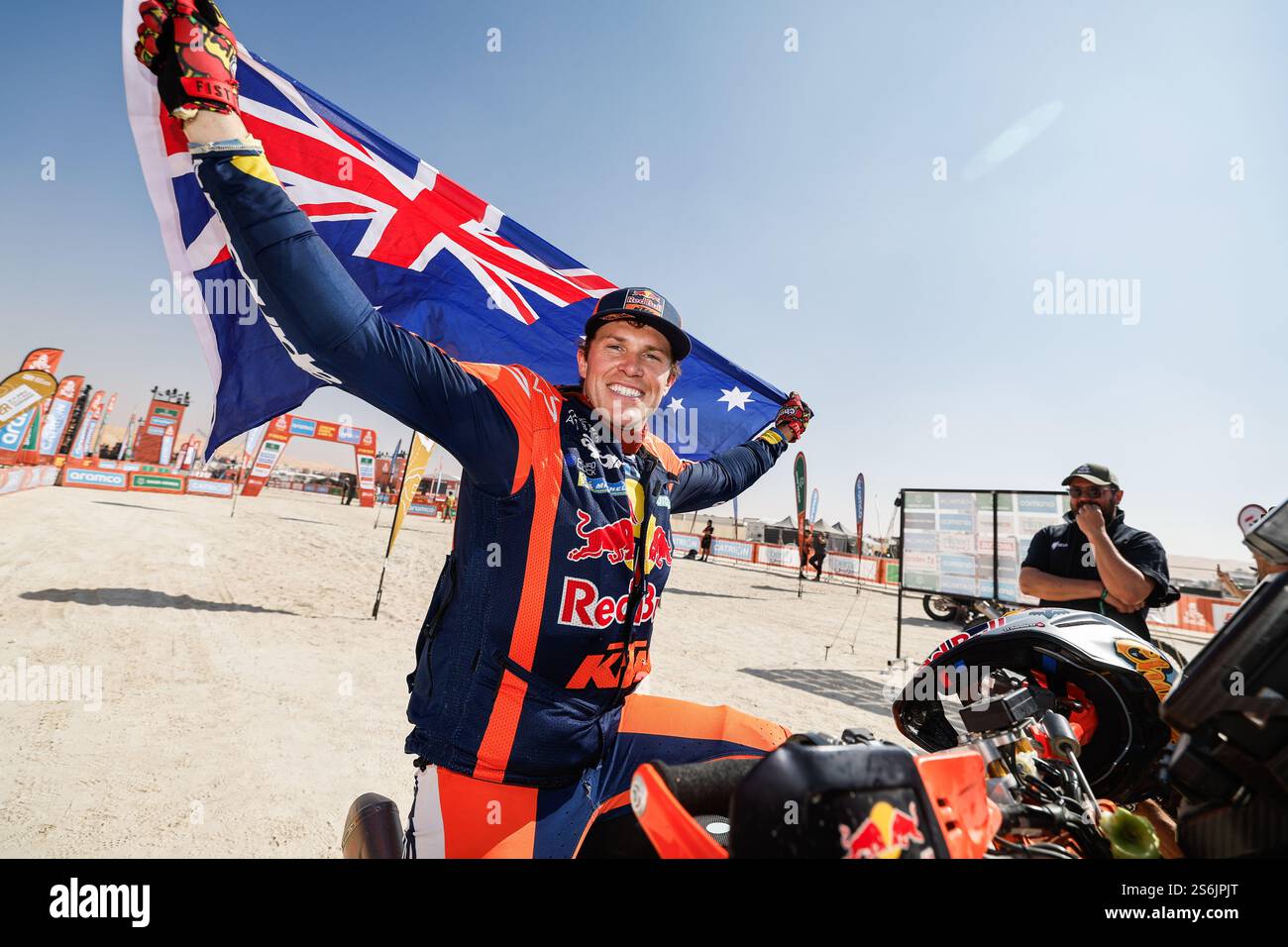 SANDERS Daniel (aus), KTM, Red Bull KTM Factory Racing, FIM W2RC, RallyGP, portrait during the ...