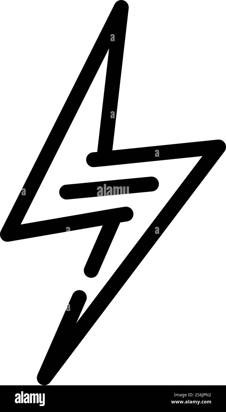 energy nutrition line icon vector. energy nutrition sign. isolated ...