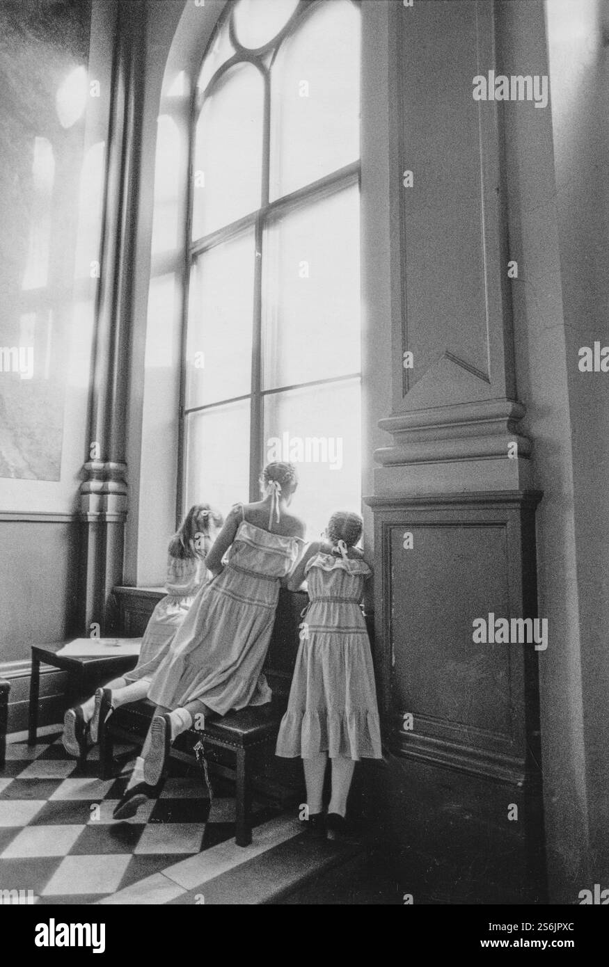 Window dressed Black and White Stock Photos & Images - Alamy