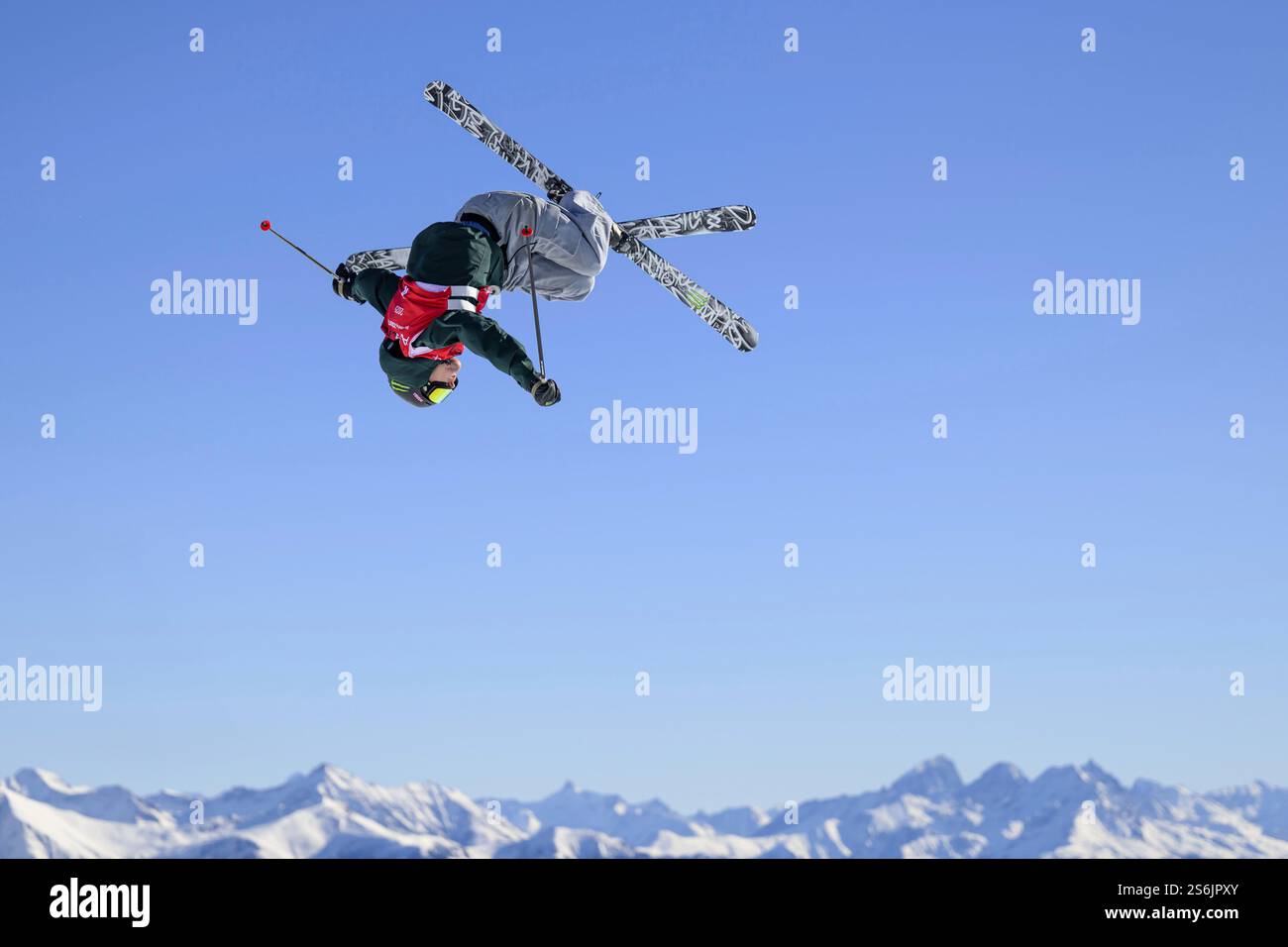 Birk Ruud of Norway in action, during the final run of the Freeski ...