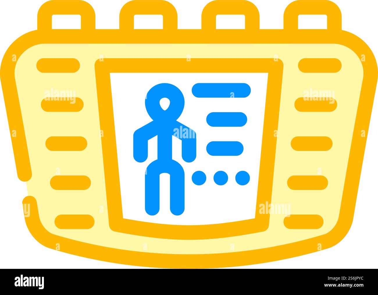 digital stimulant color icon vector. digital stimulant sign. isolated ...