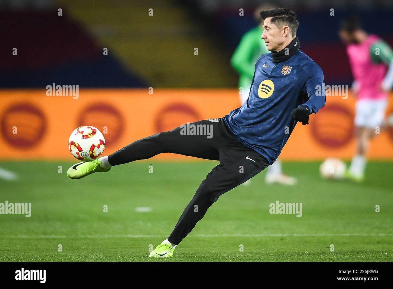 Robert LEWANDOWSKI of Barcelona during the Spanish Cup, Copa del Rey ...