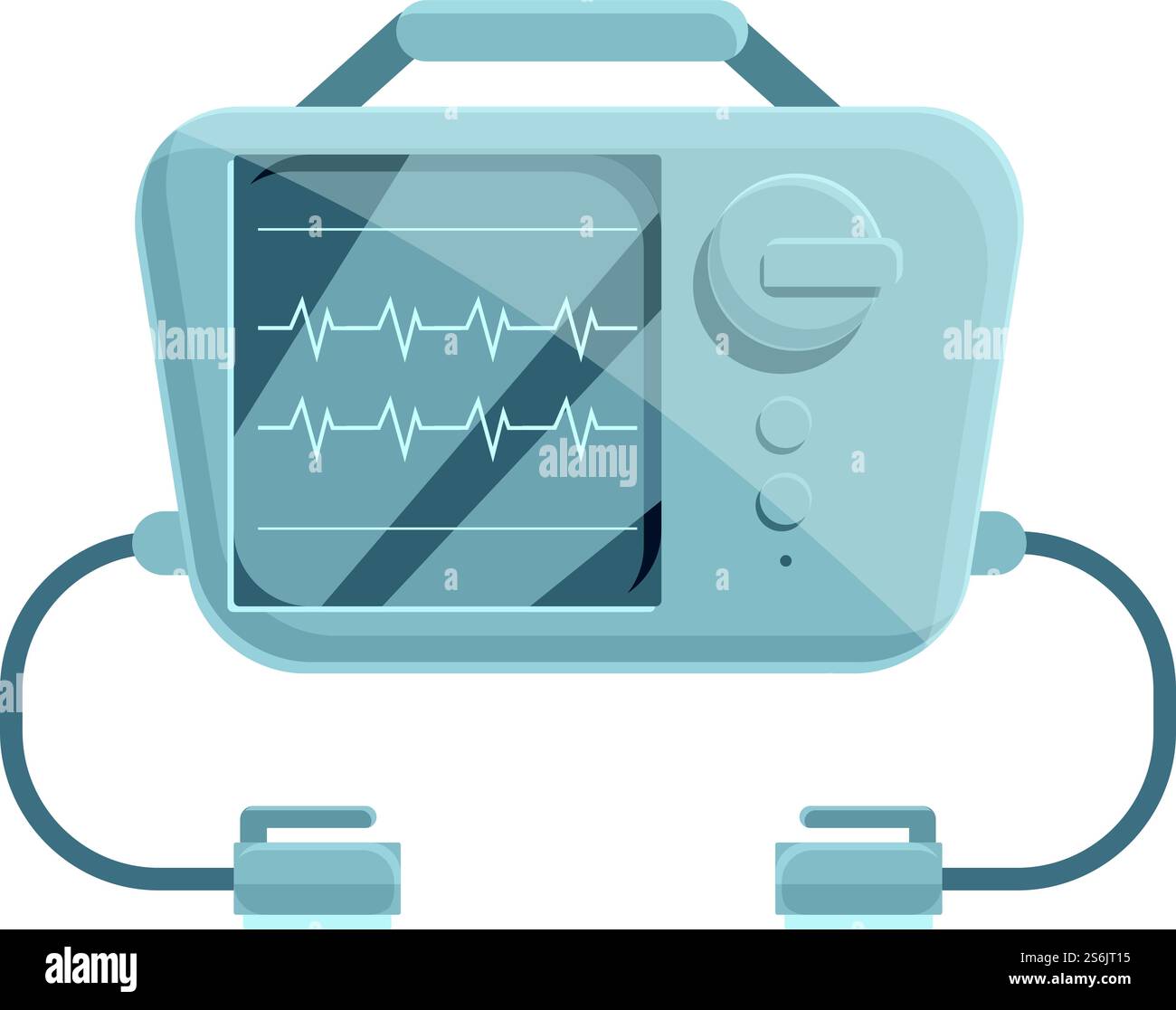 Pacemaker defibrillator icon. Cartoon of Pacemaker defibrillator vector icon for web design ...