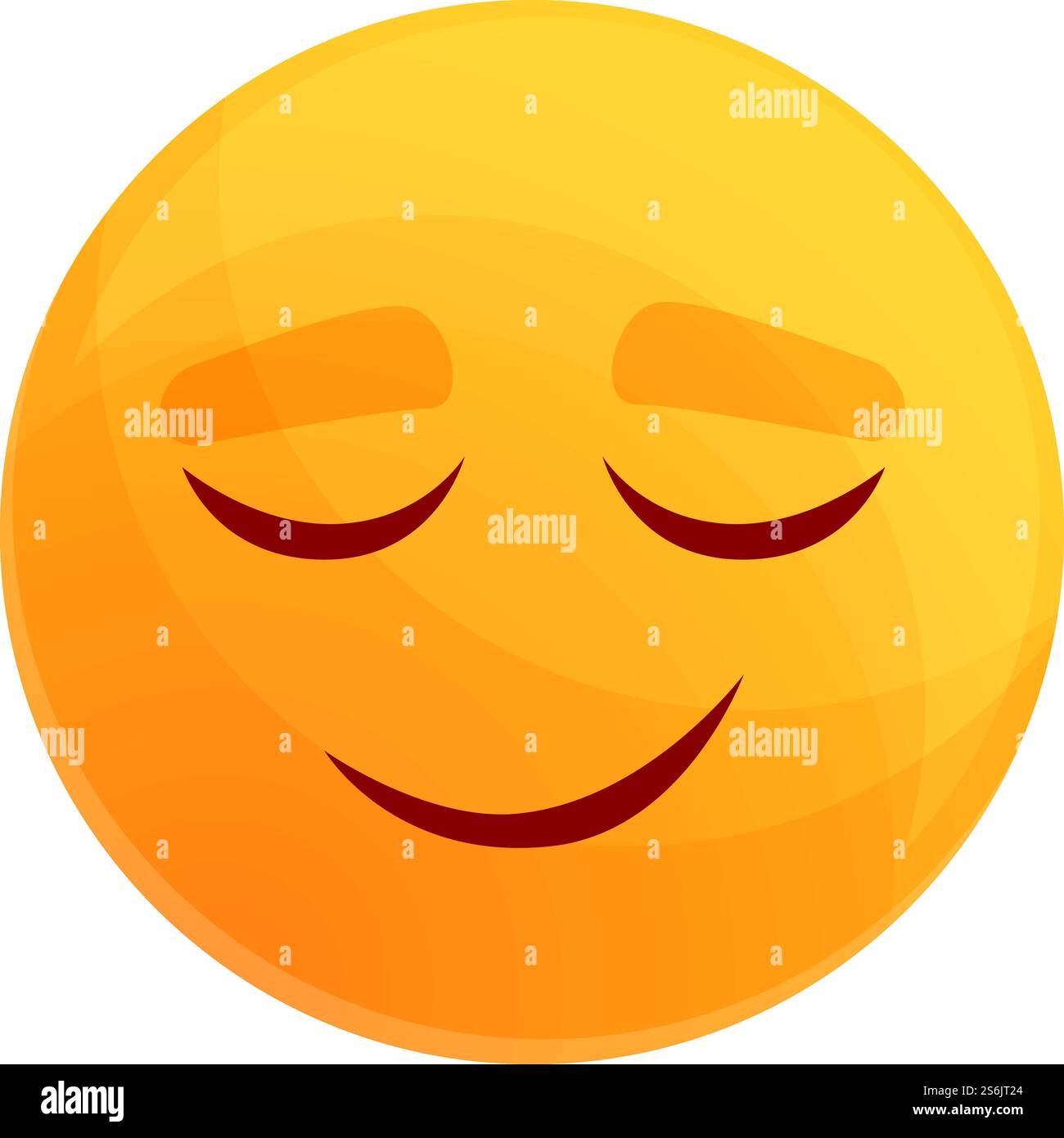 Modest emoticon icon. Cartoon of modest emoticon vector icon for web ...