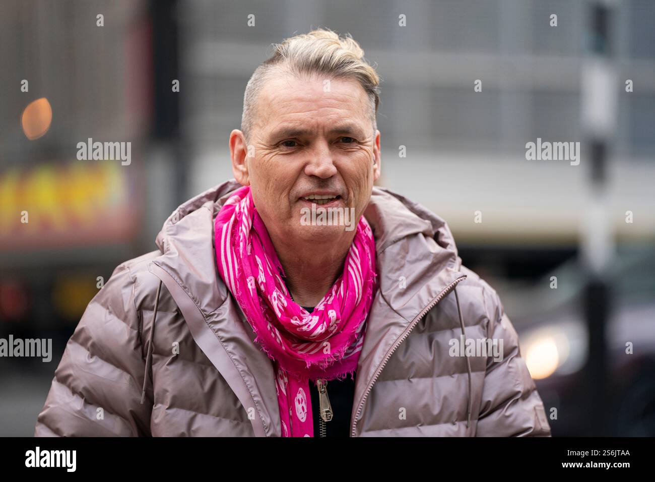 Ecotricity founder Dale Vince outside the Royal Courts of Justice, in ...