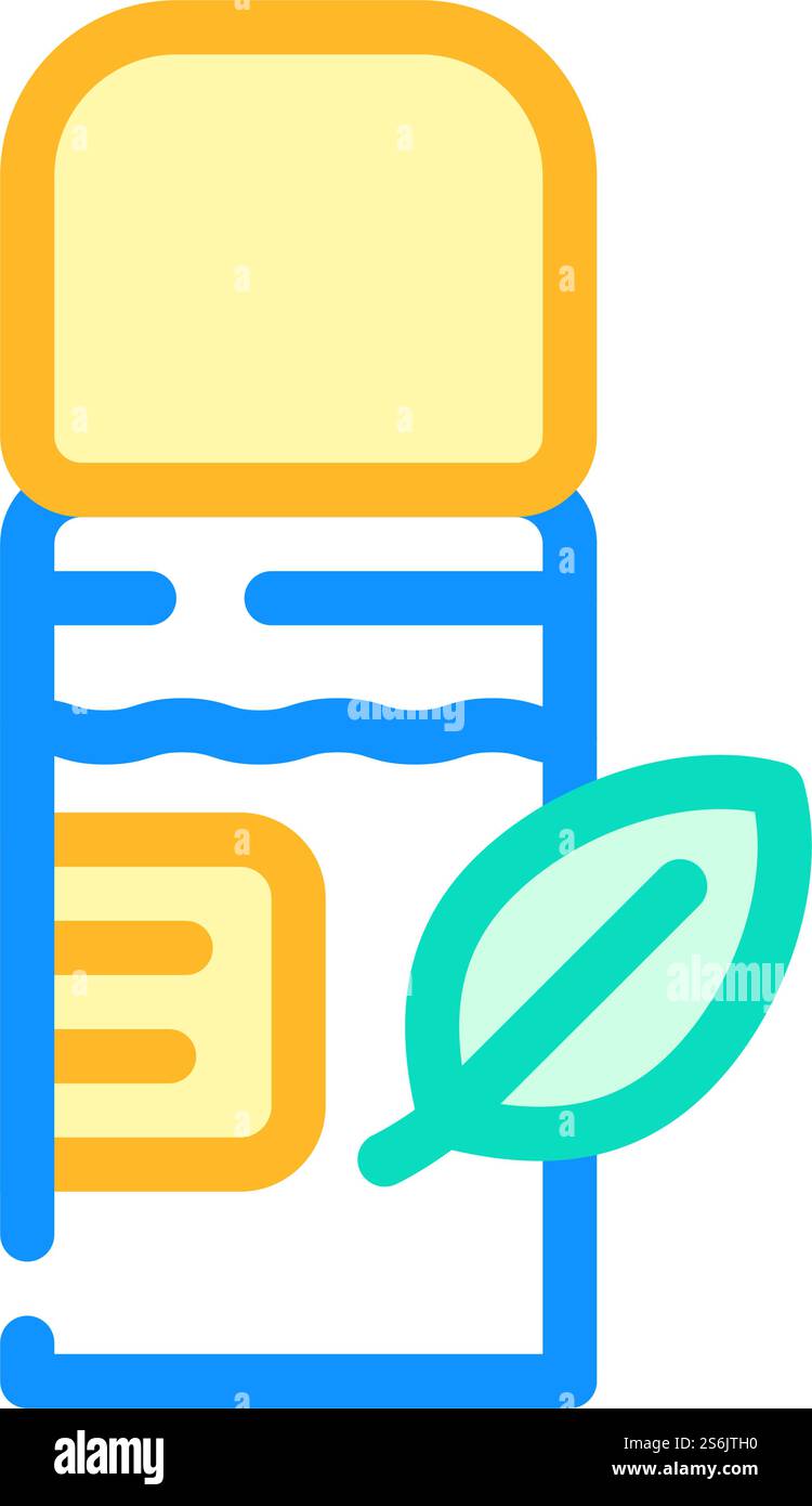 makeup setting spray color icon vector. makeup setting spray sign ...