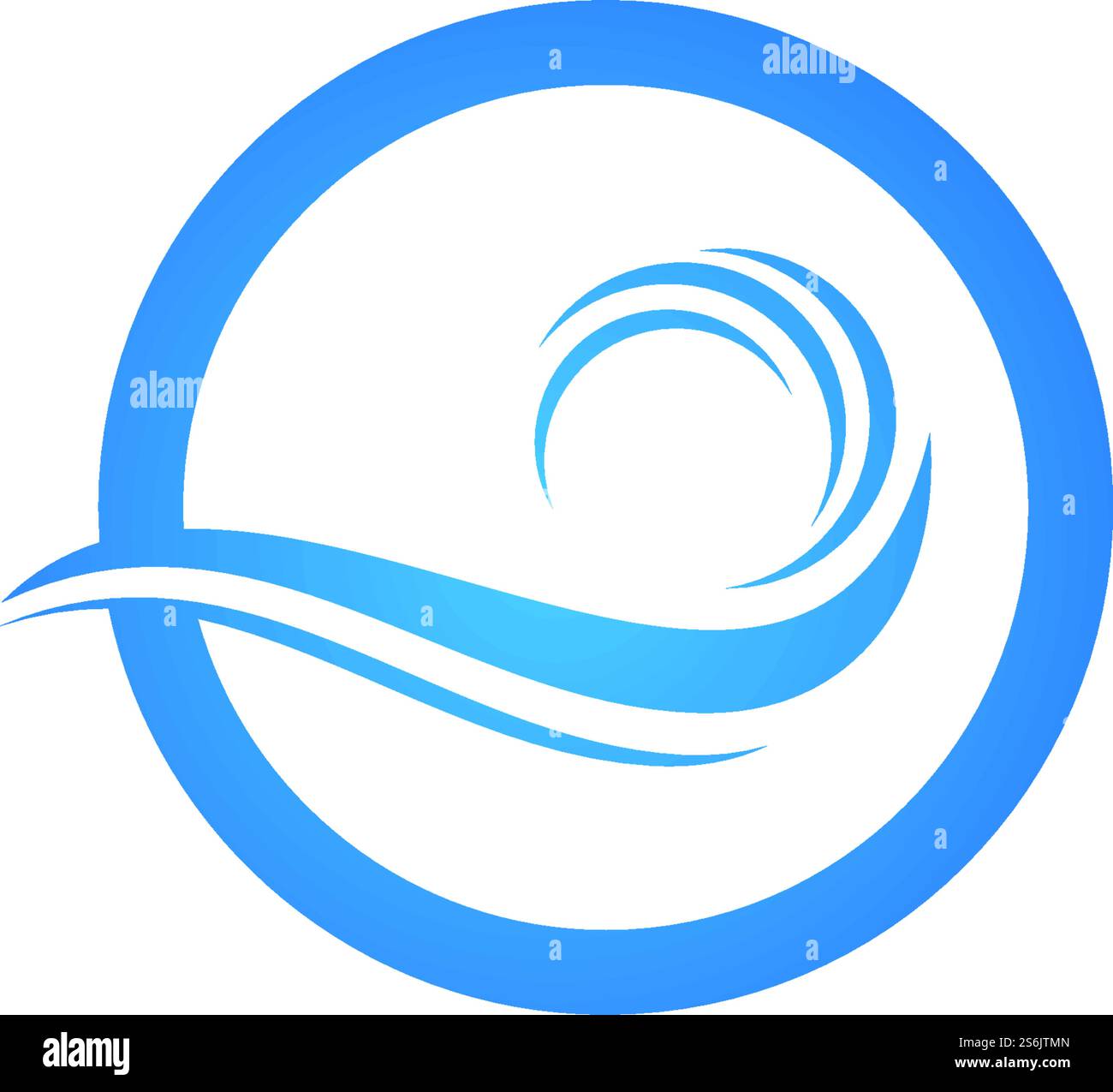 Wave logos symbol vector Stock Vector Image & Art - Alamy