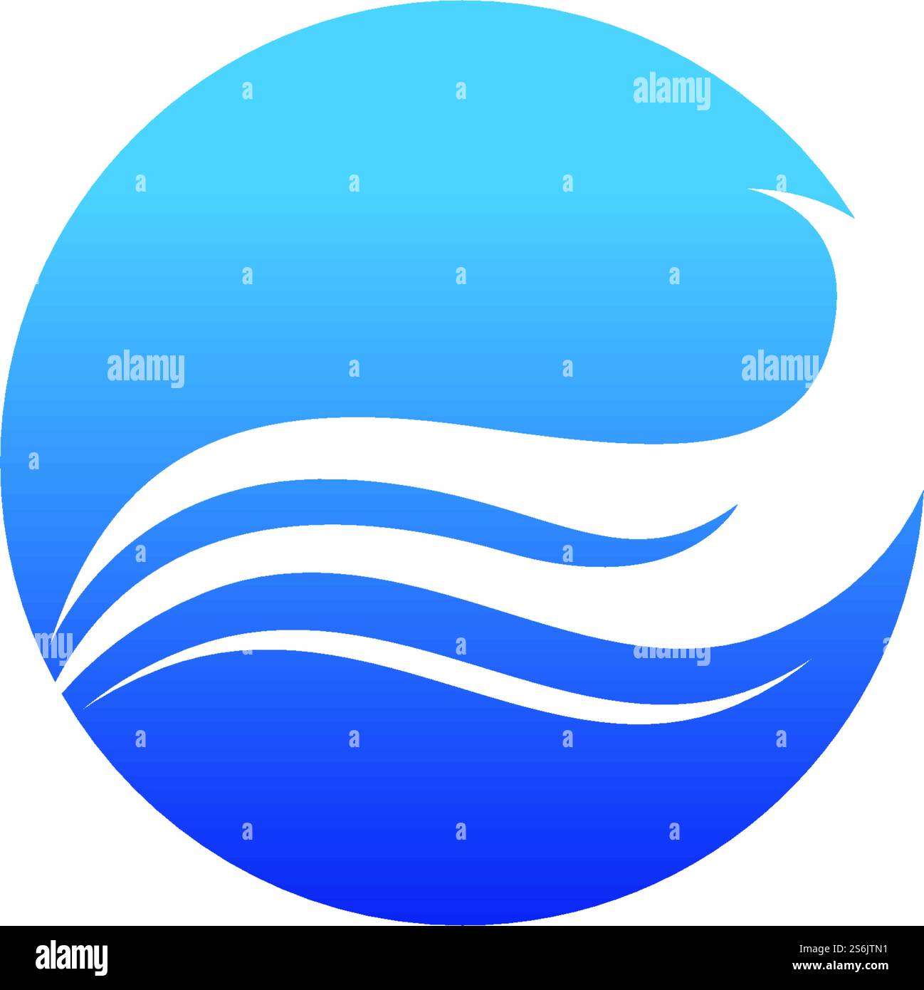 Wave logos symbol vector Stock Vector Image & Art - Alamy