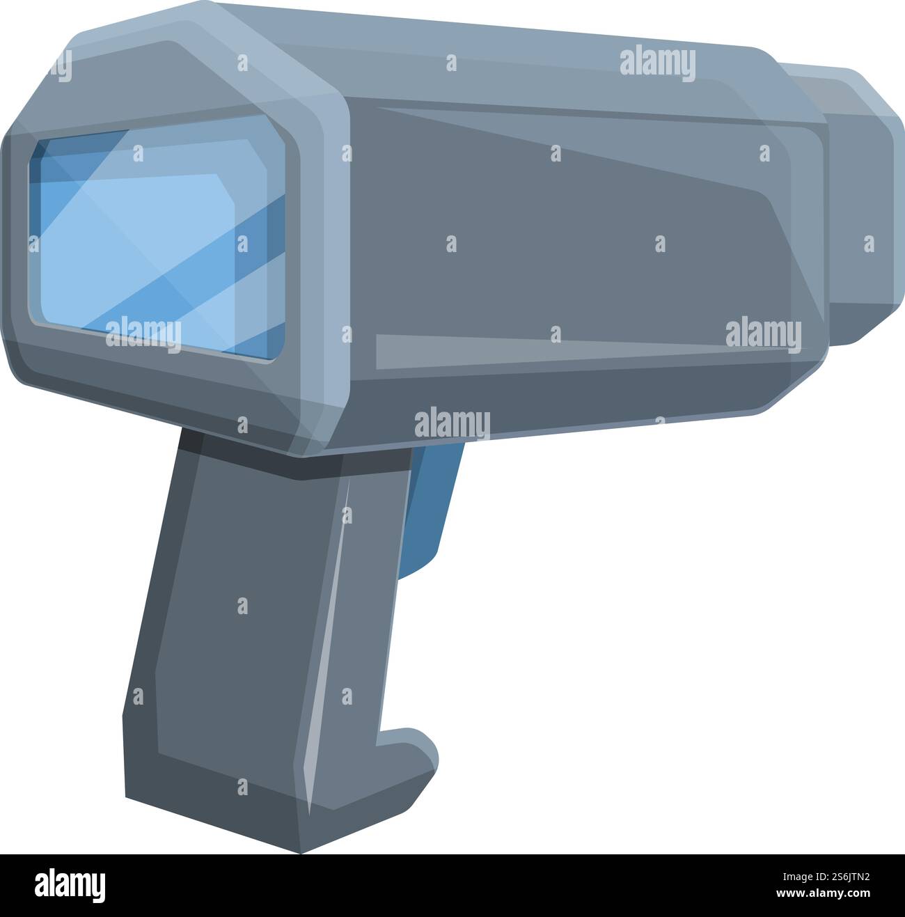 Speed radar road icon. Cartoon of Speed radar road vector icon for web ...