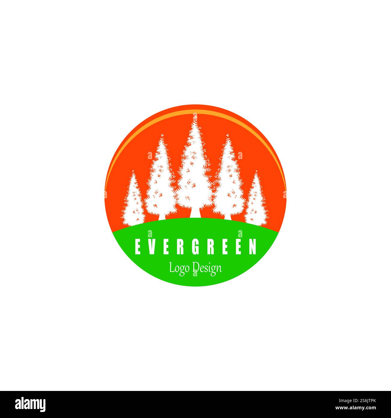 pine evergreen fir hemlock spruce conifer cedar Christmas tree Logo ...
