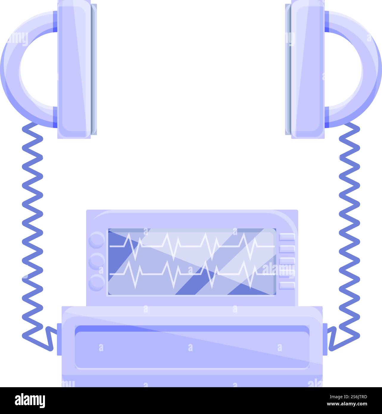 Emergency defibrillator icon. Cartoon of Emergency defibrillator vector ...
