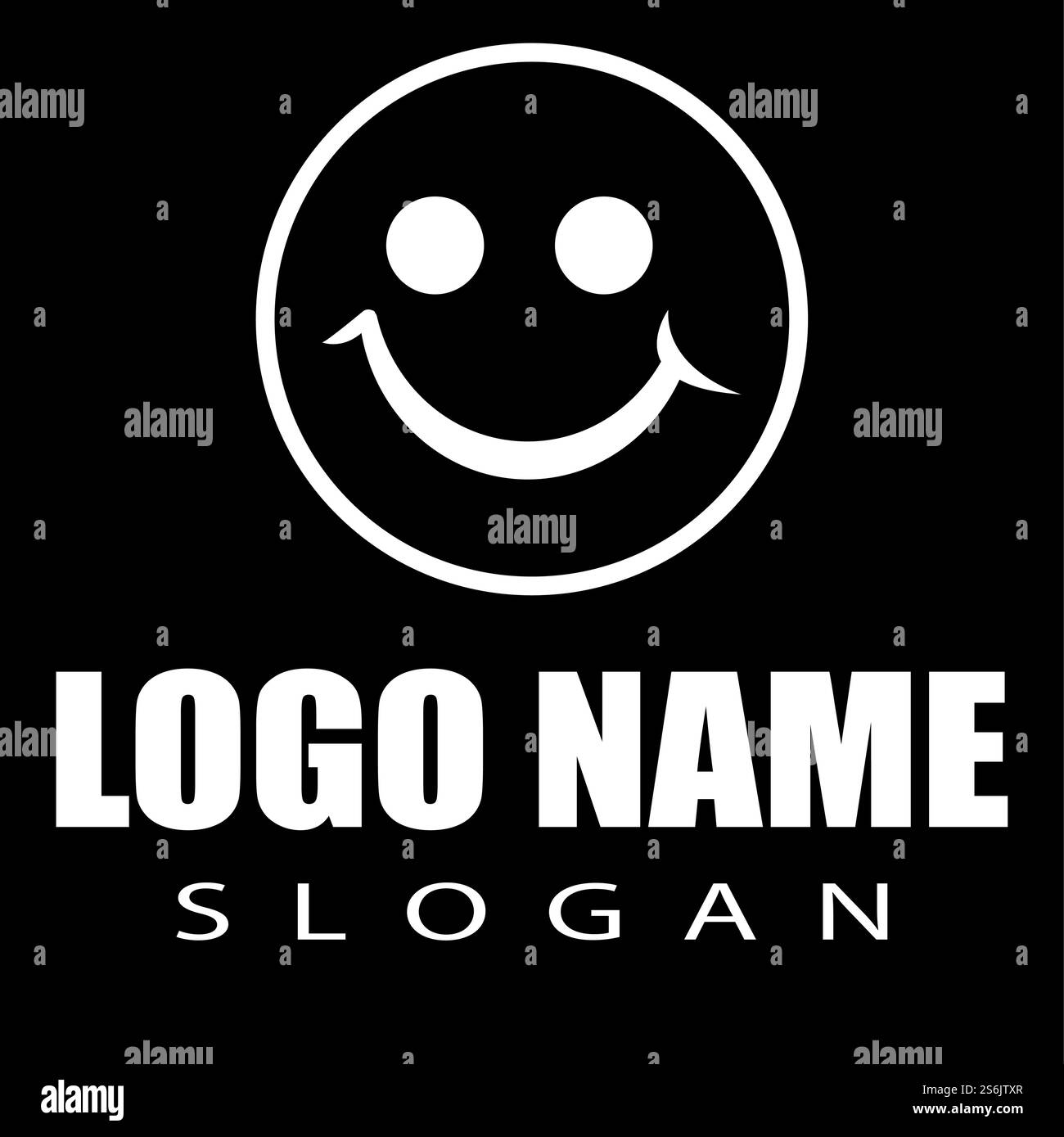 Smile happy face vector design Stock Vector Image & Art - Alamy