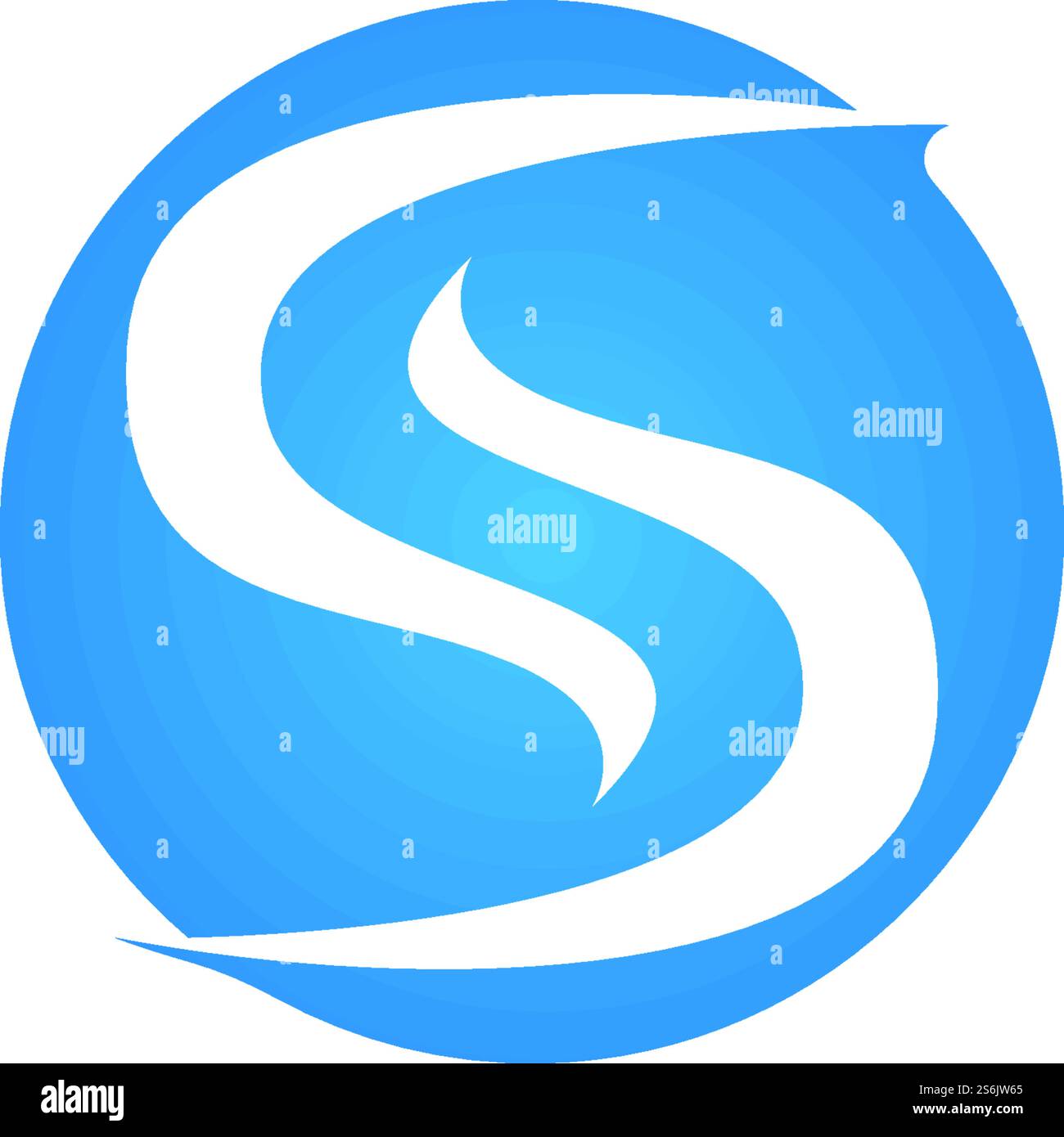 S blue logo and symbols template vector Stock Vector Image & Art - Alamy
