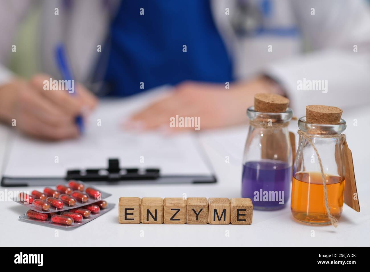 Research in the medical field focuses on enzymes and various ...
