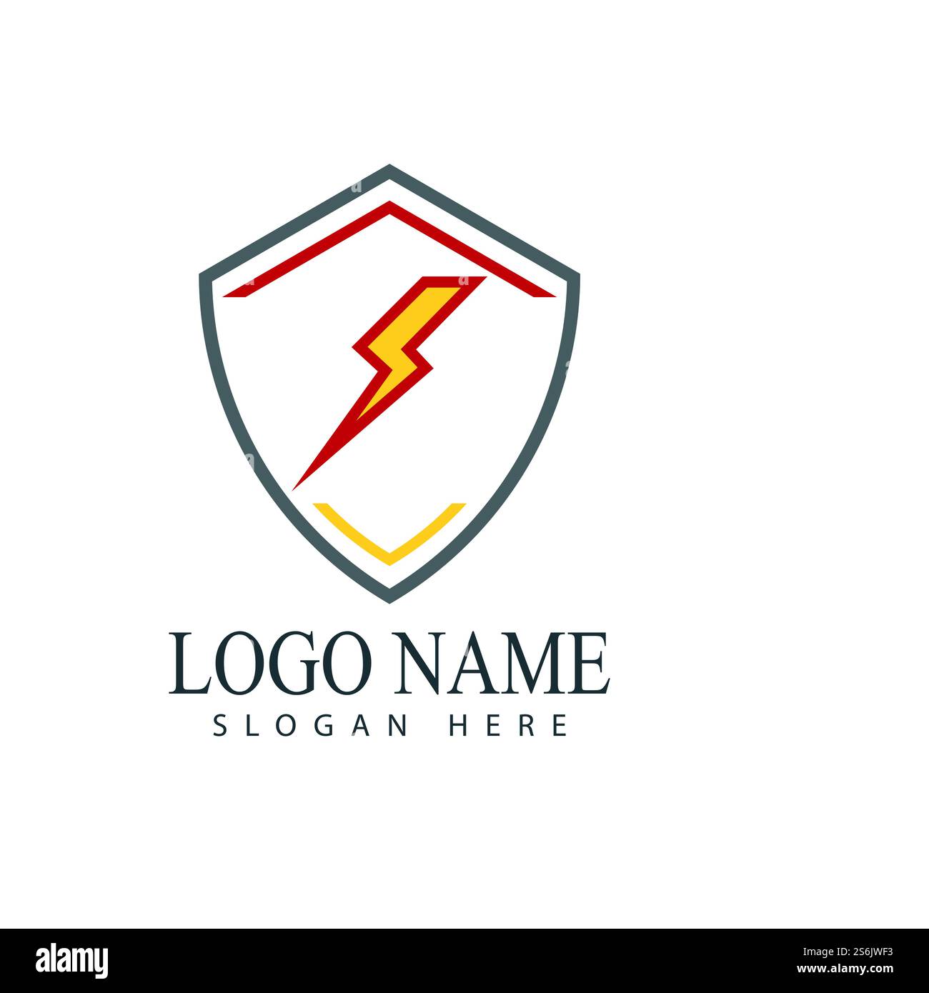 Power lightning logo vector design Stock Vector Image & Art - Alamy