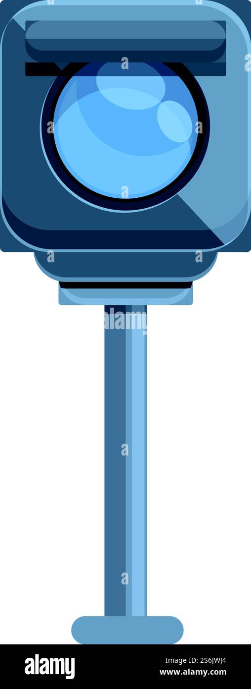 Speed radar flash icon. Cartoon of Speed radar flash vector icon for ...