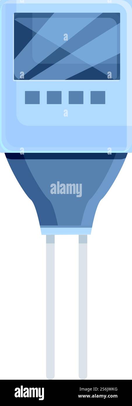 Ph meter analysis icon. Cartoon of Ph meter analysis vector icon for ...