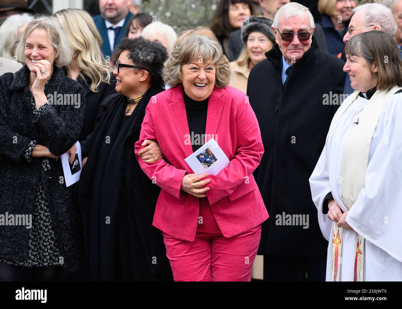 Somerset, UK. January 17th, 2025. Johnnie Walker’s wife Tiggy attending ...