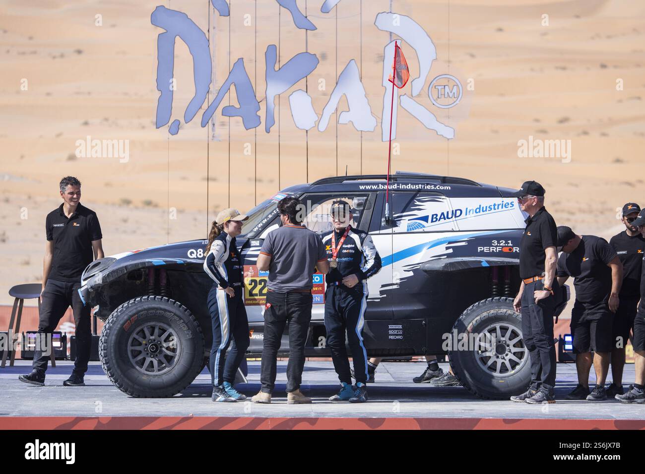 224 BAUD Lionel (fra), BAUD Lucie (fra), Mini, X-Raid Mini JCW Team ...