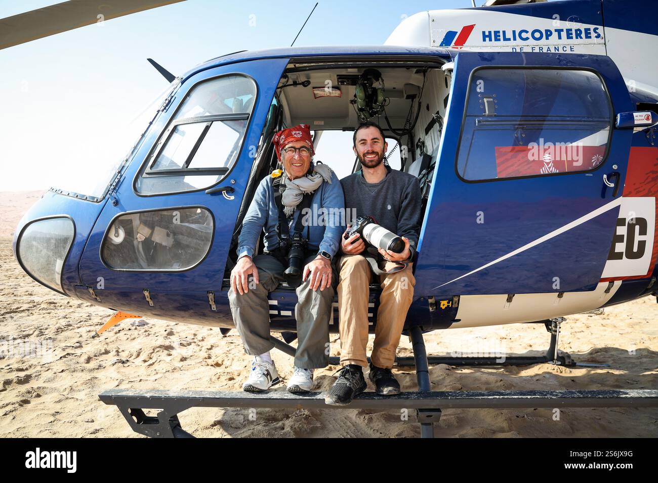 Subaytah, Arabie Saoudite. 17th Jan, 2025. Eric Vargiolu and Florent ...