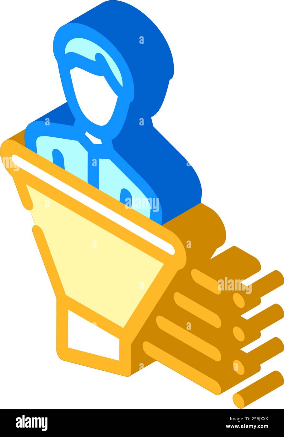 filter kyc isometric icon vector. filter kyc sign. isolated symbol ...