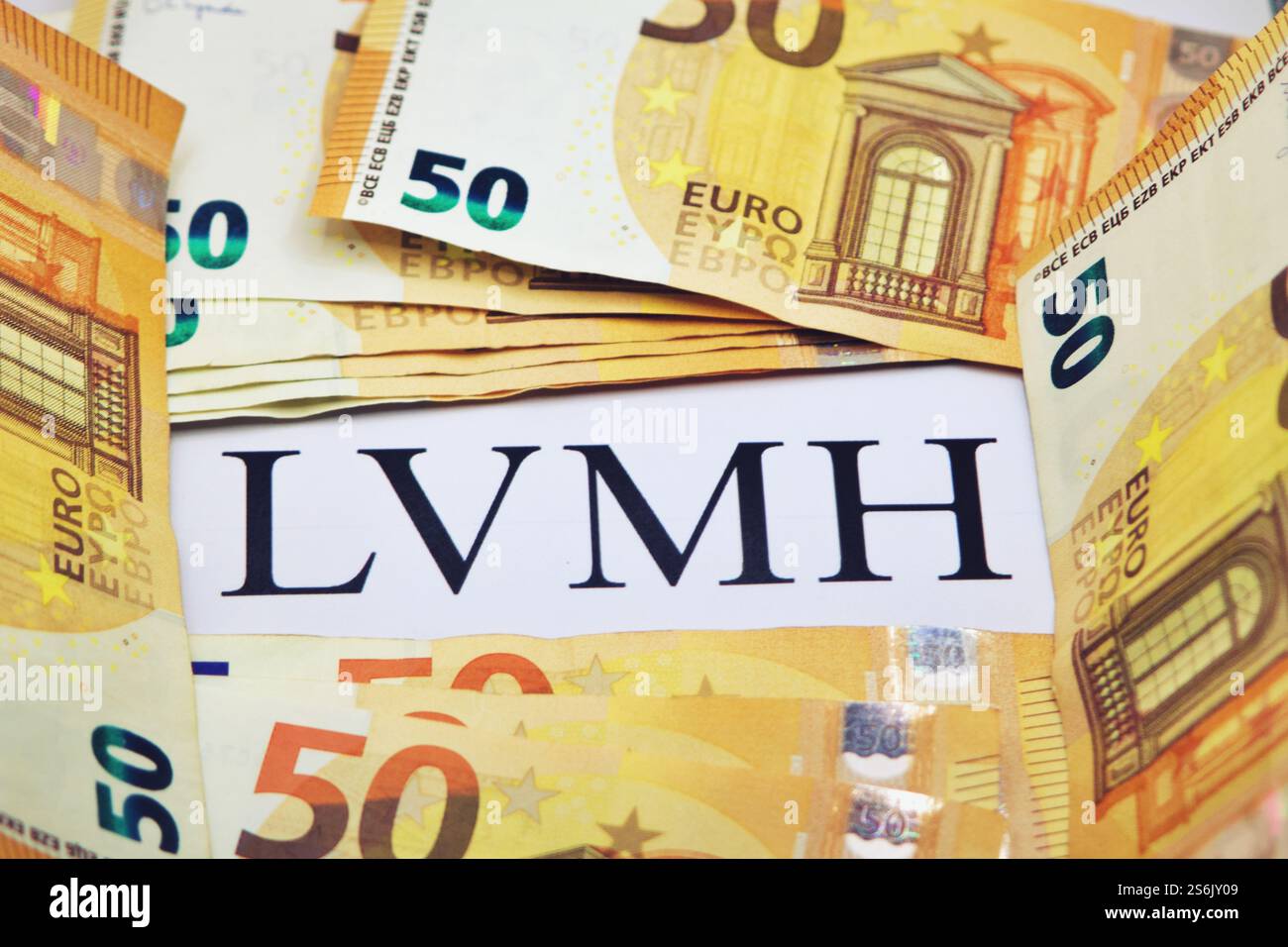 January 17th 2025, Florence Italy, In this photo illustration, Lvmh ...