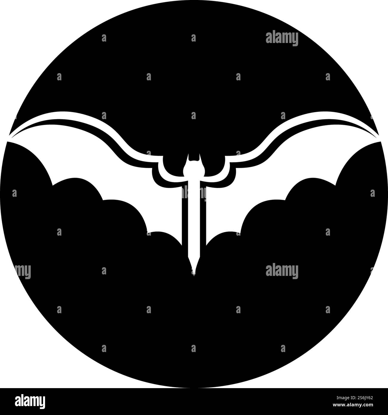 bat vector icon template Stock Vector Image & Art - Alamy