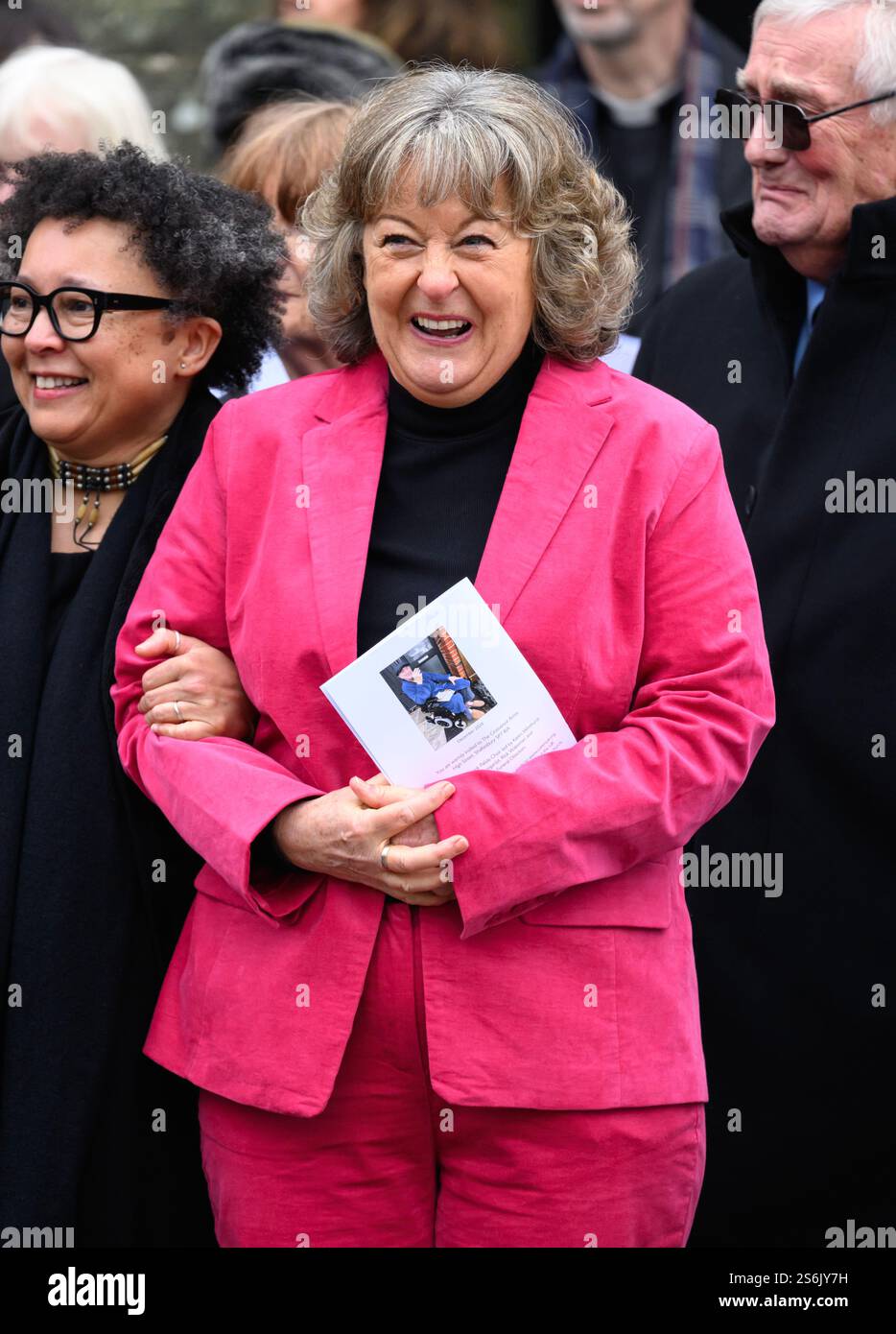 Somerset, UK. January 17th, 2025. Johnnie Walker’s wife Tiggy attending ...