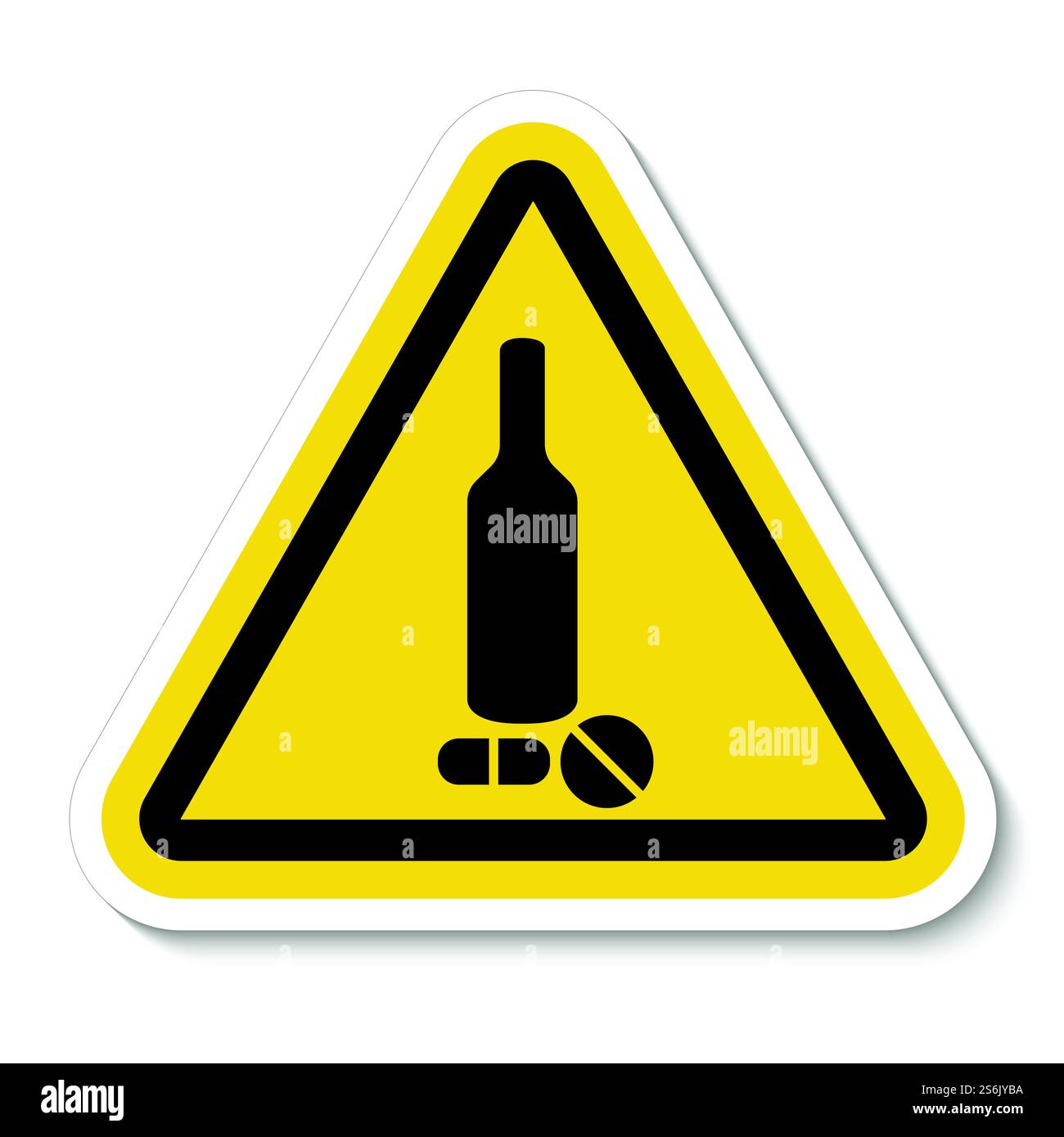 Prohibited Drug Symbol Sign Stock Vector Image & Art - Alamy