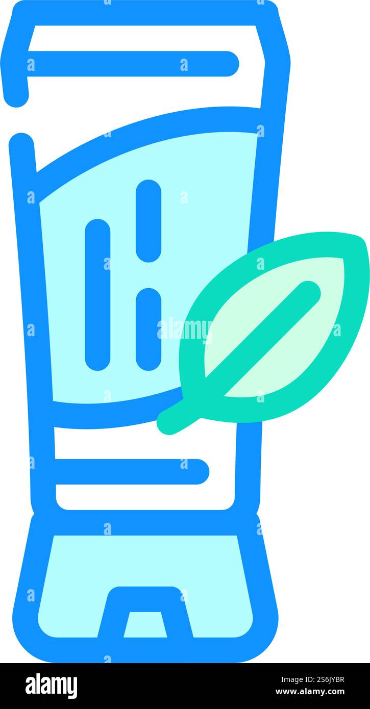 natural tinted moisturizer color icon vector. natural tinted ...