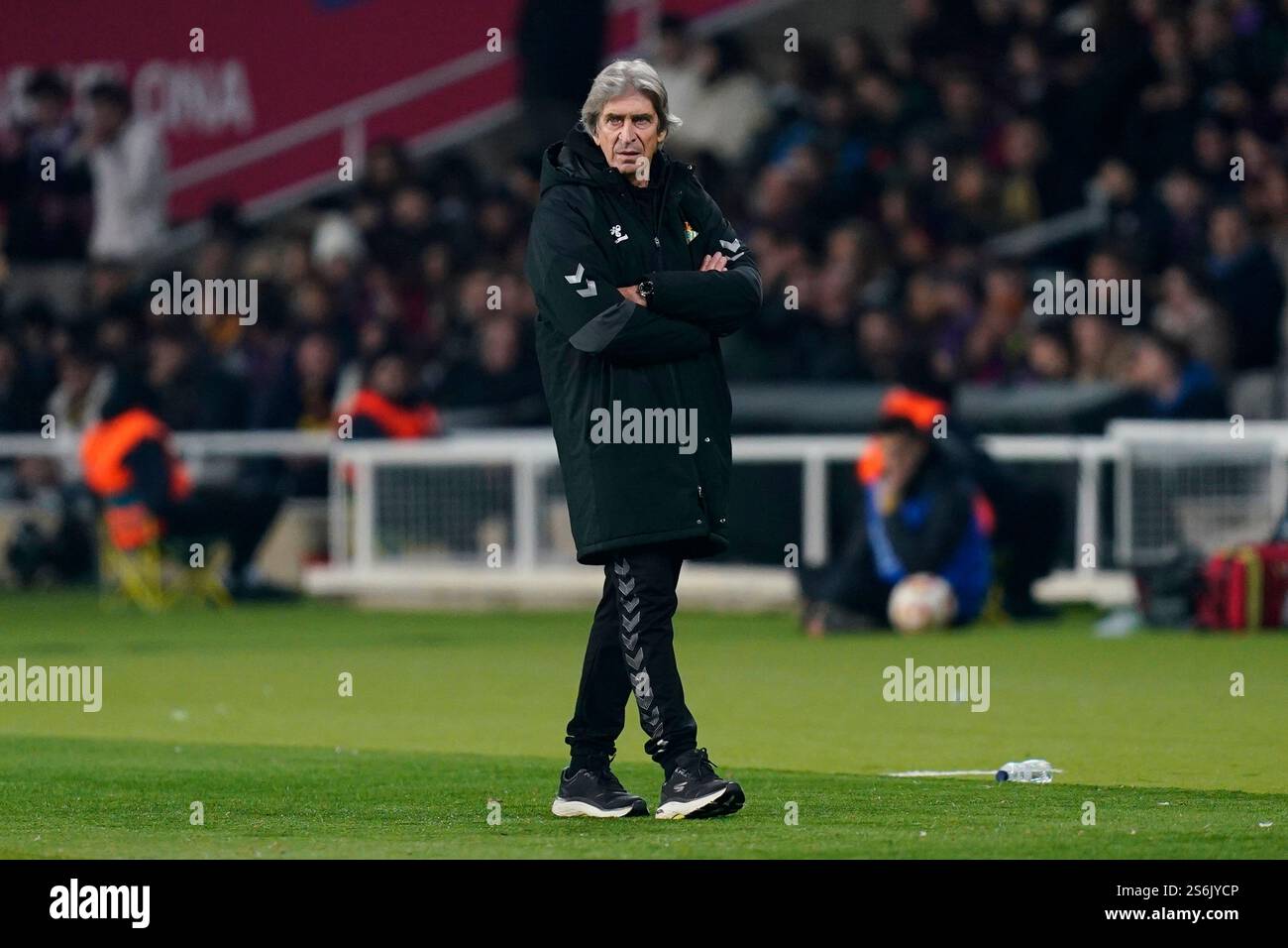 Barcelona, Spain. 15th Jan, 2025. Real Betis head coach Mauricio ...