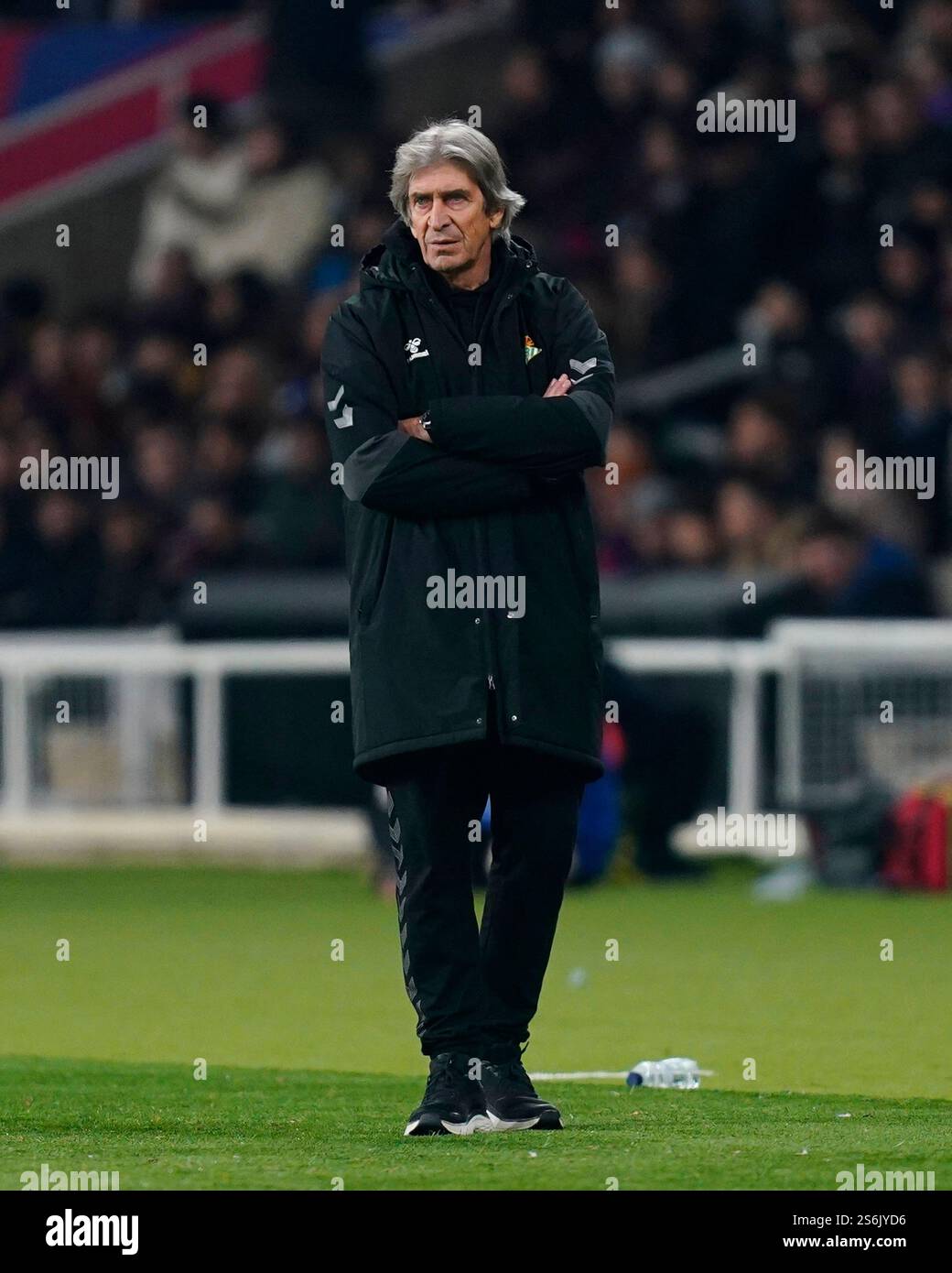 Barcelona, Spain. 15th Jan, 2025. Real Betis head coach Mauricio ...