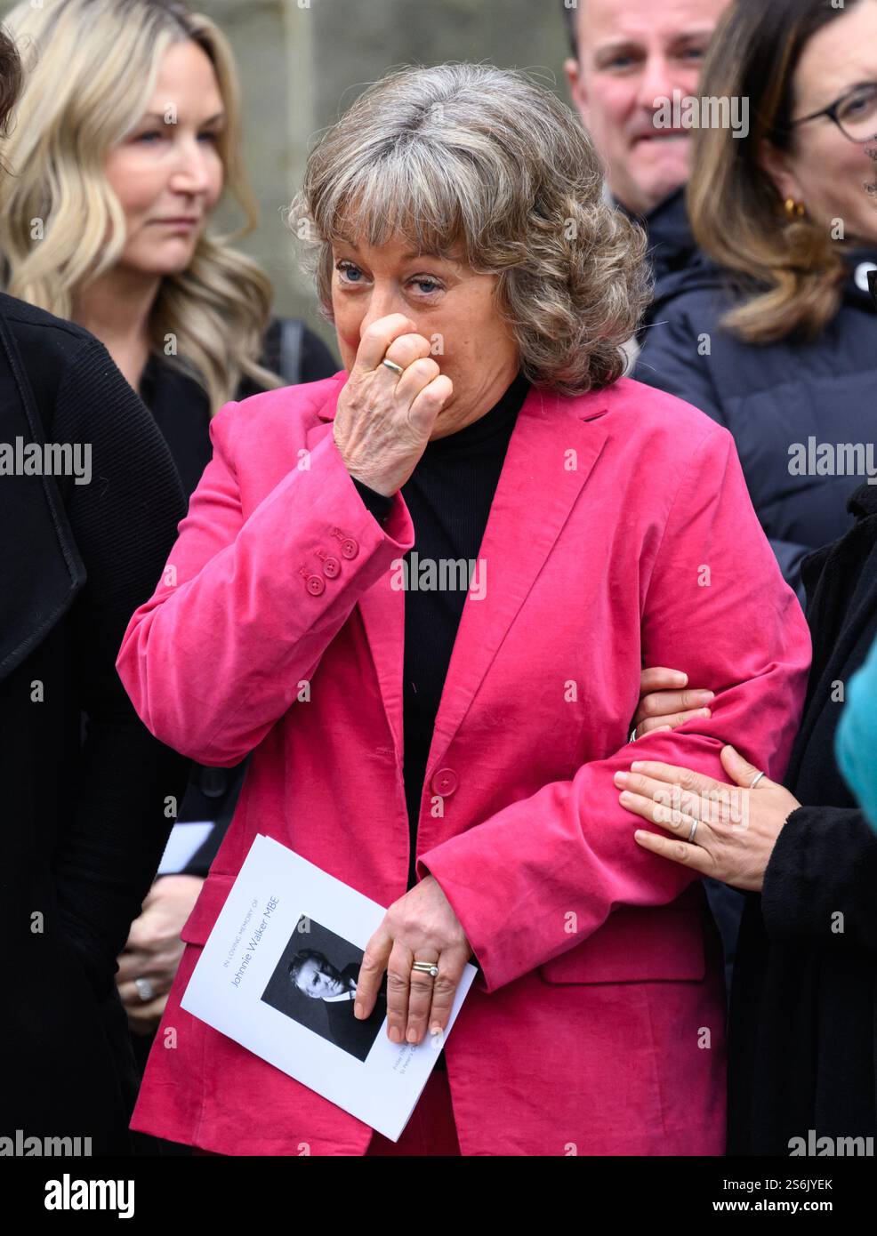 Somerset, UK. January 17th, 2025. Johnnie WalkerÕs wife Tiggy attending ...