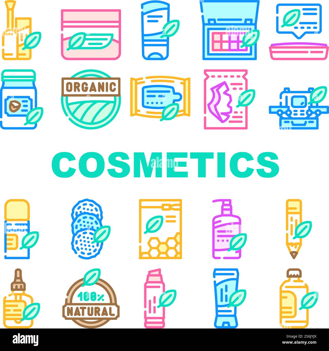 Hair color palette spray Stock Vector Images - Alamy