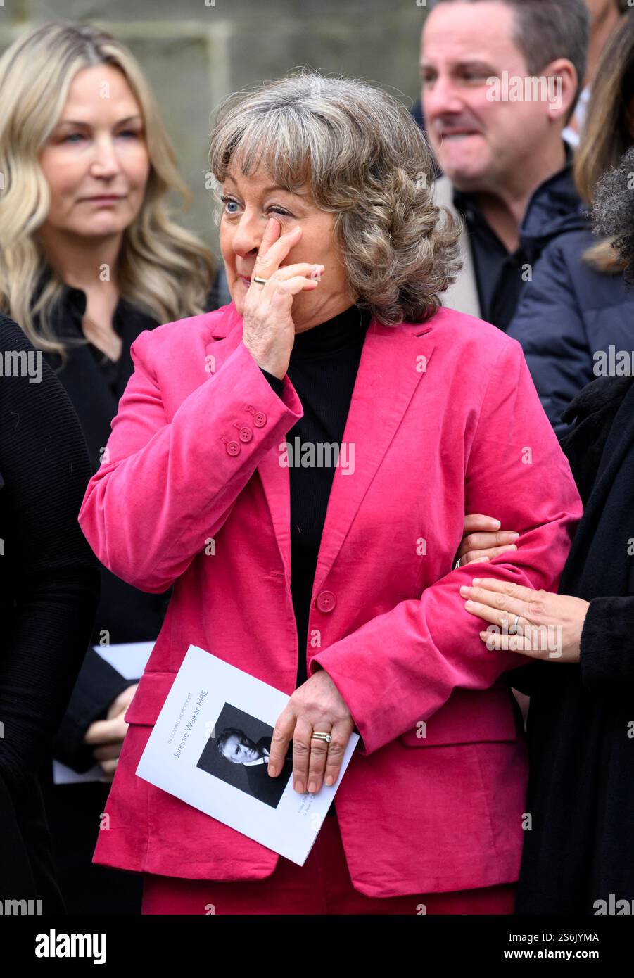 Somerset, UK. January 17th, 2025. Johnnie WalkerÕs wife Tiggy attending ...
