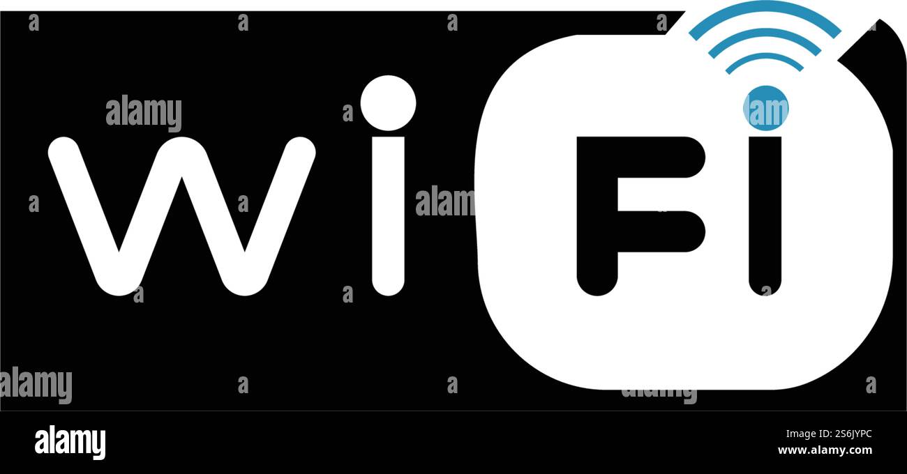 Vector - wifi logo vector Stock Vector Image & Art - Alamy