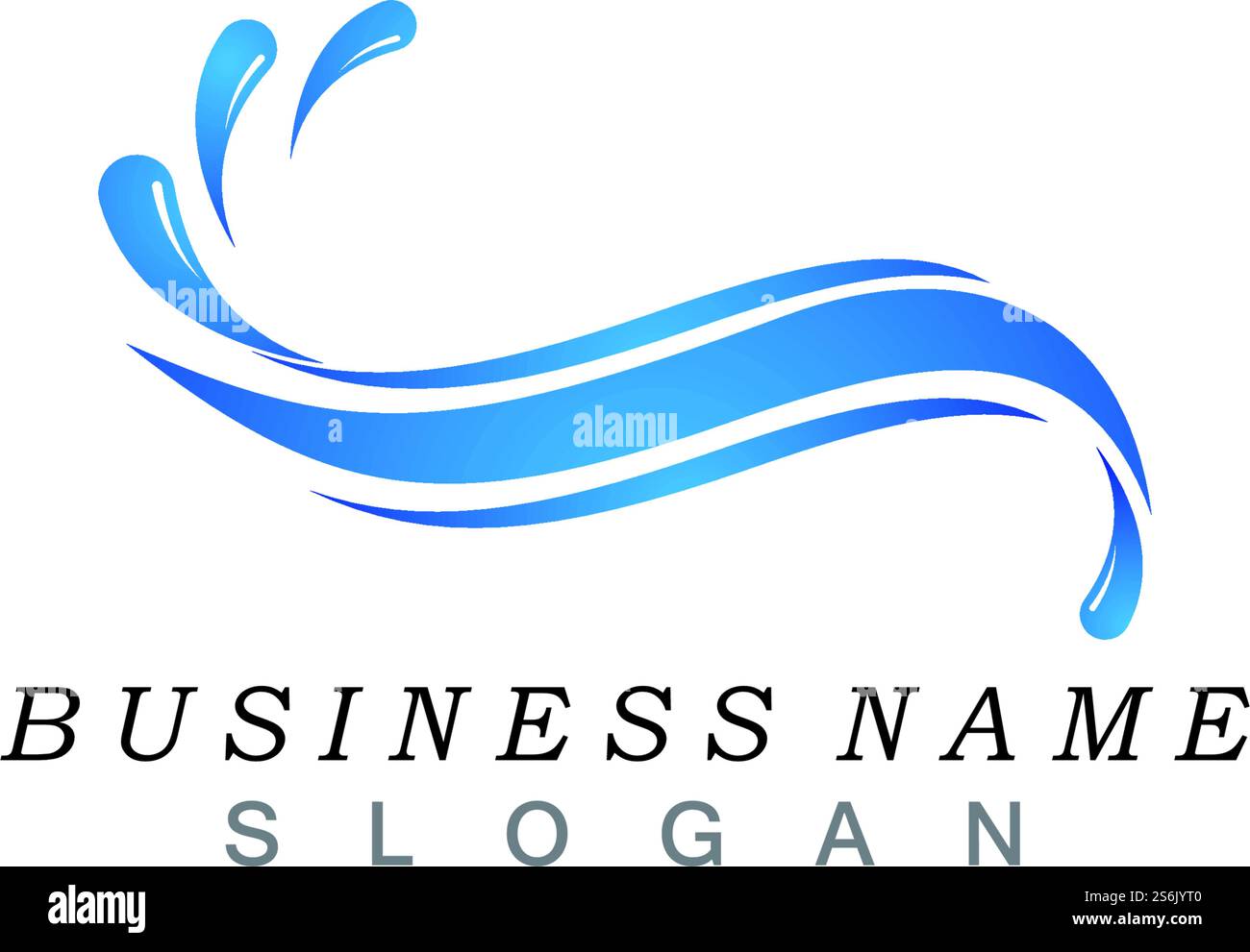 Water wave splash icon logo vector Stock Vector Image & Art - Alamy