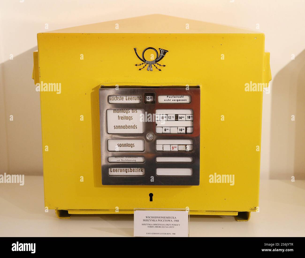 Wroclaw, Poland. 6th Mar, 2024. East German letterbox seen in the ...