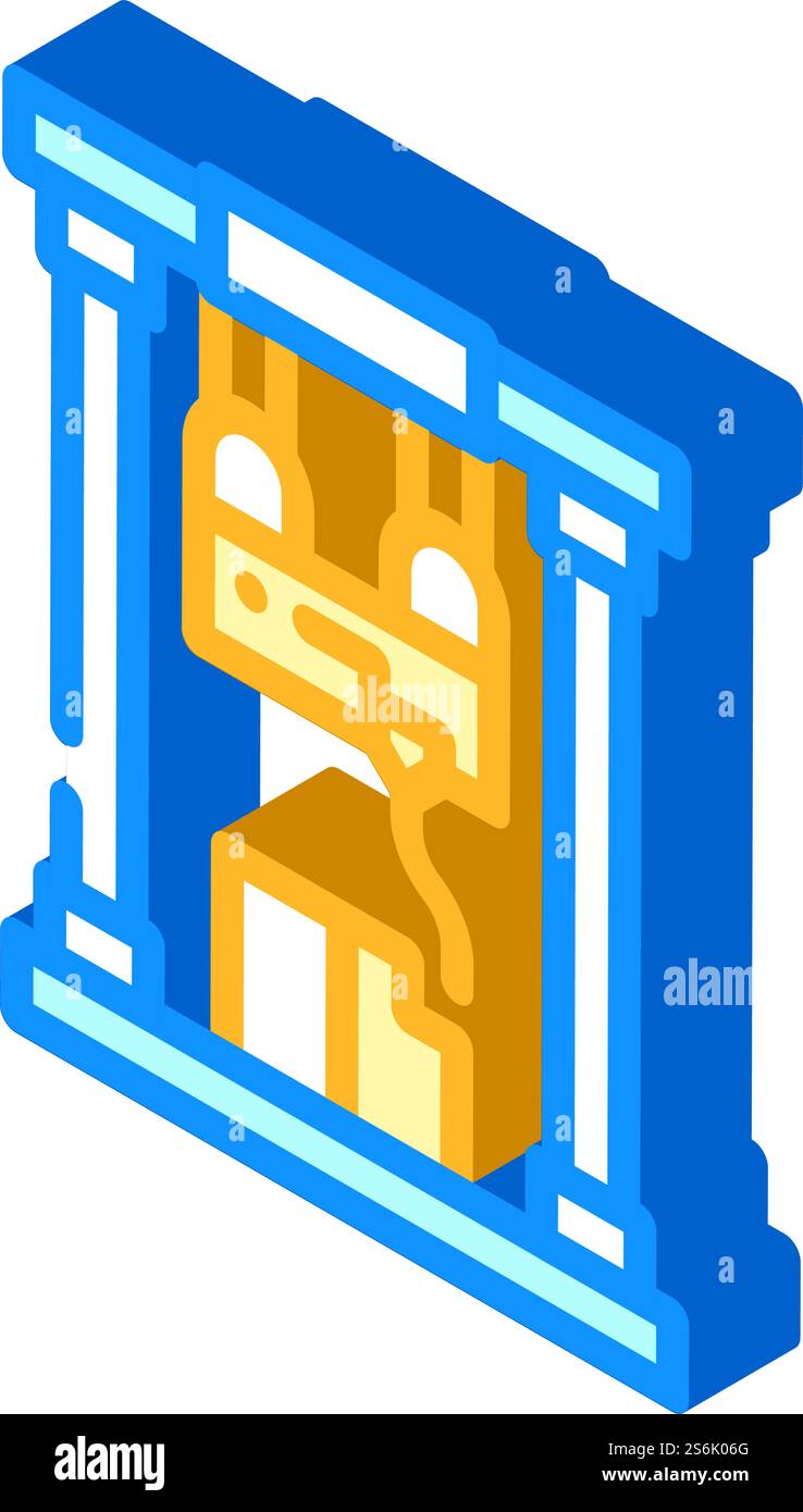 first sample production isometric icon vector. first sample production ...