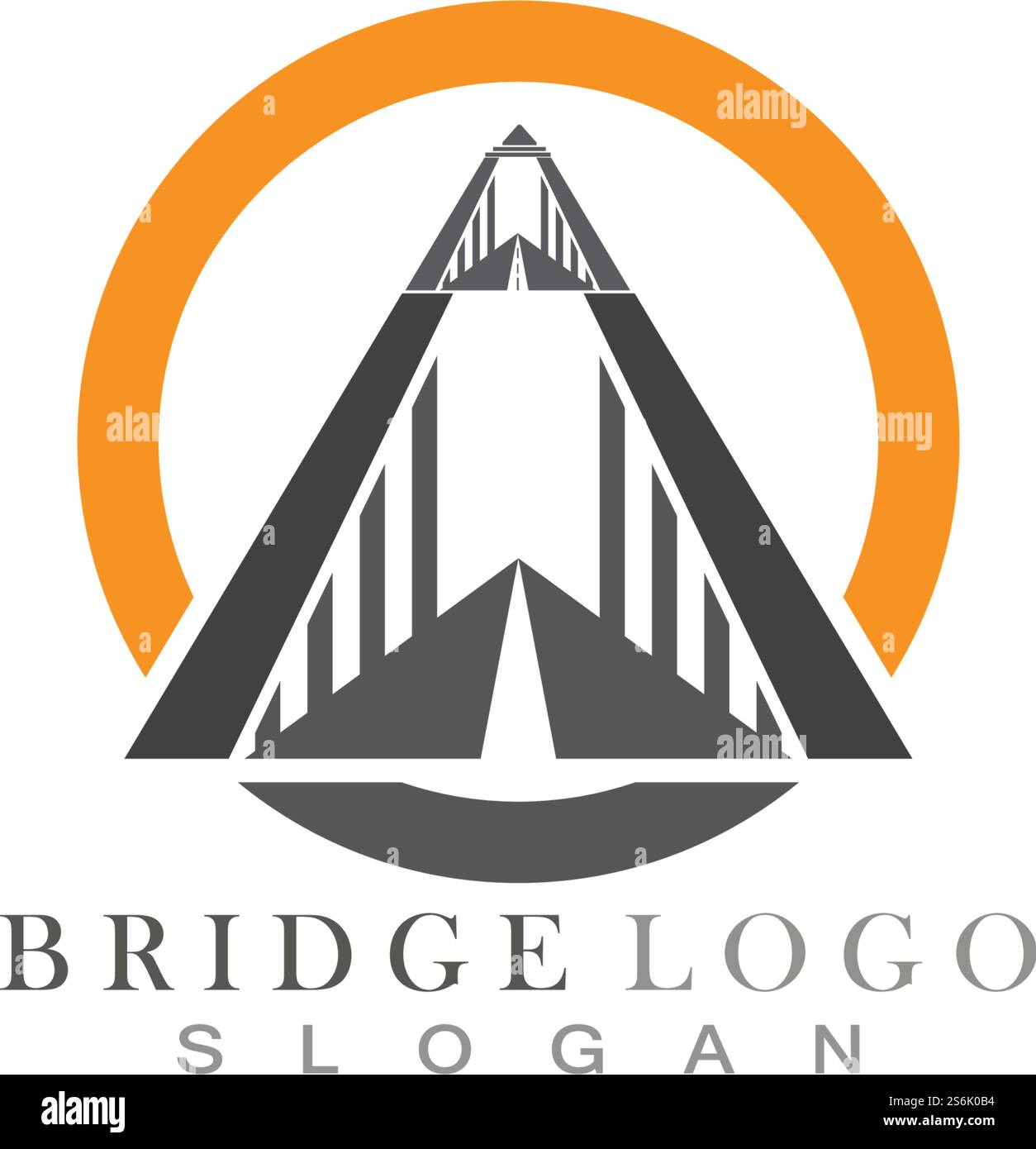 Bridge logo and symbol vector template Stock Vector Image & Art - Alamy